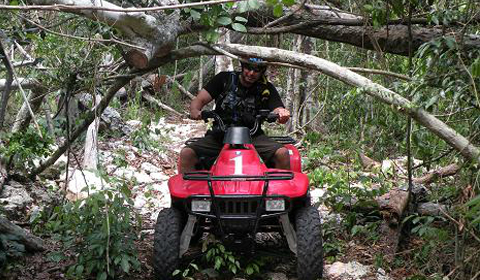 Cancun ATV Tour, one of the best Tours in Cancun in a beautiul natural ...