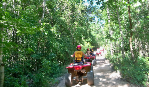 Cancun ATV Tour, one of the best Tours in Cancun in a beautiul natural ...