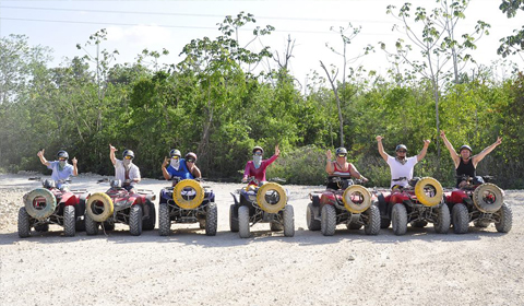 Cancun ATV Tour, one of the best Tours in Cancun in a beautiul natural ...